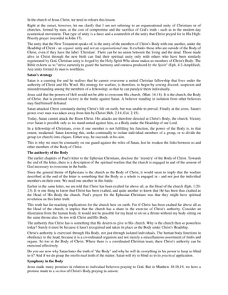 One Body in Christ | PDF