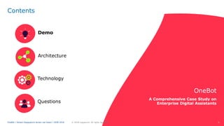 OneBot: A Comprehensive Case Study on Enterprise Digital Assistants | PPT