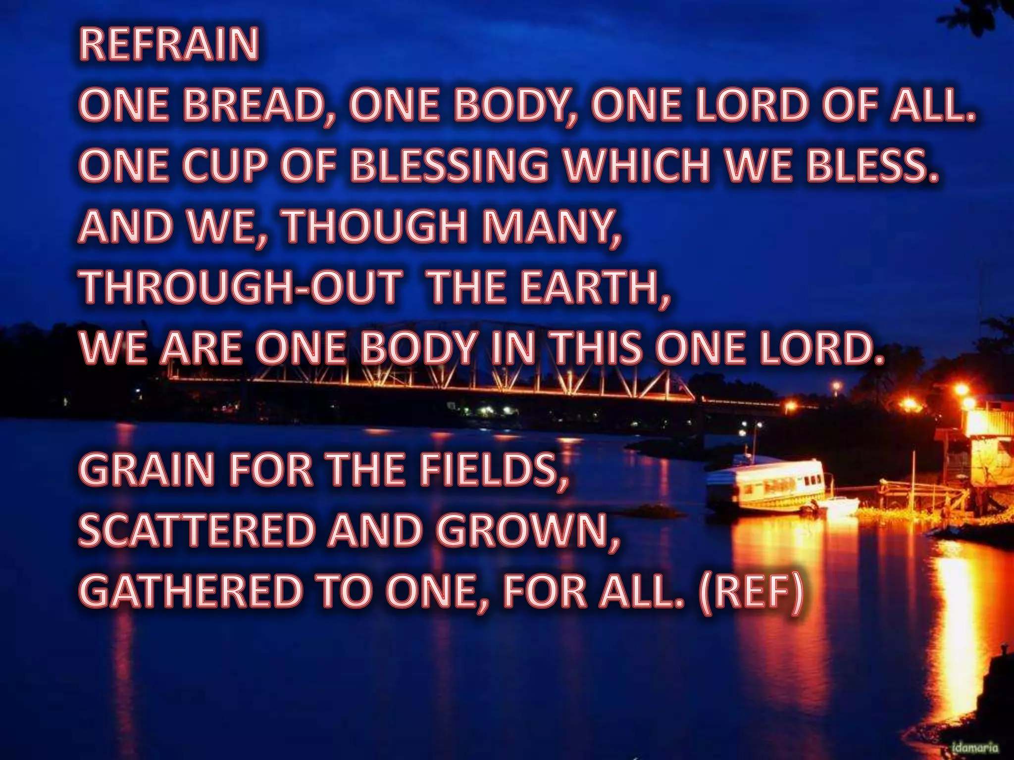 One bread one body | PPTX