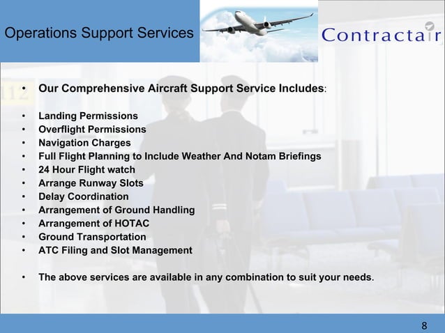 One Call Ferry Flight Presentation | PPT