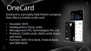 OneCardStraategies and more information.pptx