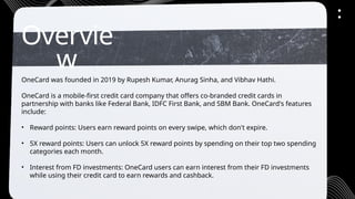 OneCardStraategies and more information.pptx