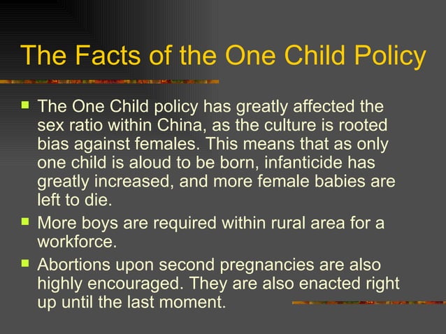 One child policy | PPT