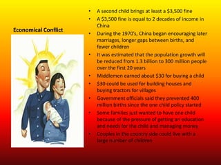 One Child Policy In China | PPTX