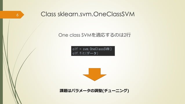 One Class SVMを用いた異常値検知 | PDF