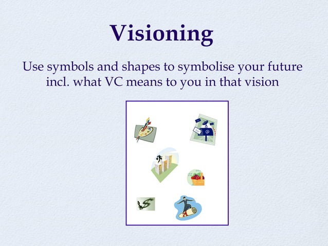 visioning exercise - Oneclearmessage | PPT
