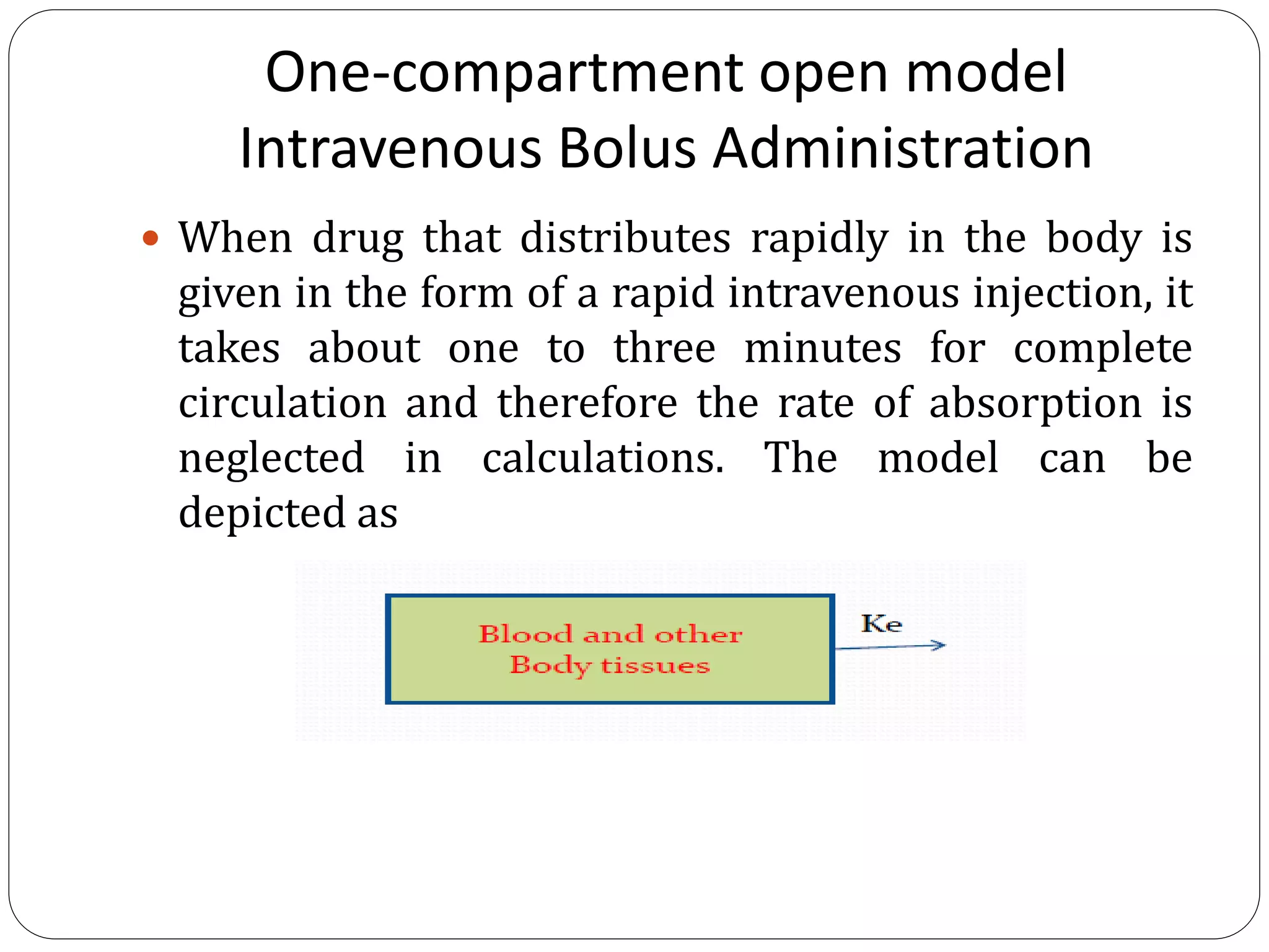 ONE COMPARTMENT MODEL.pptx