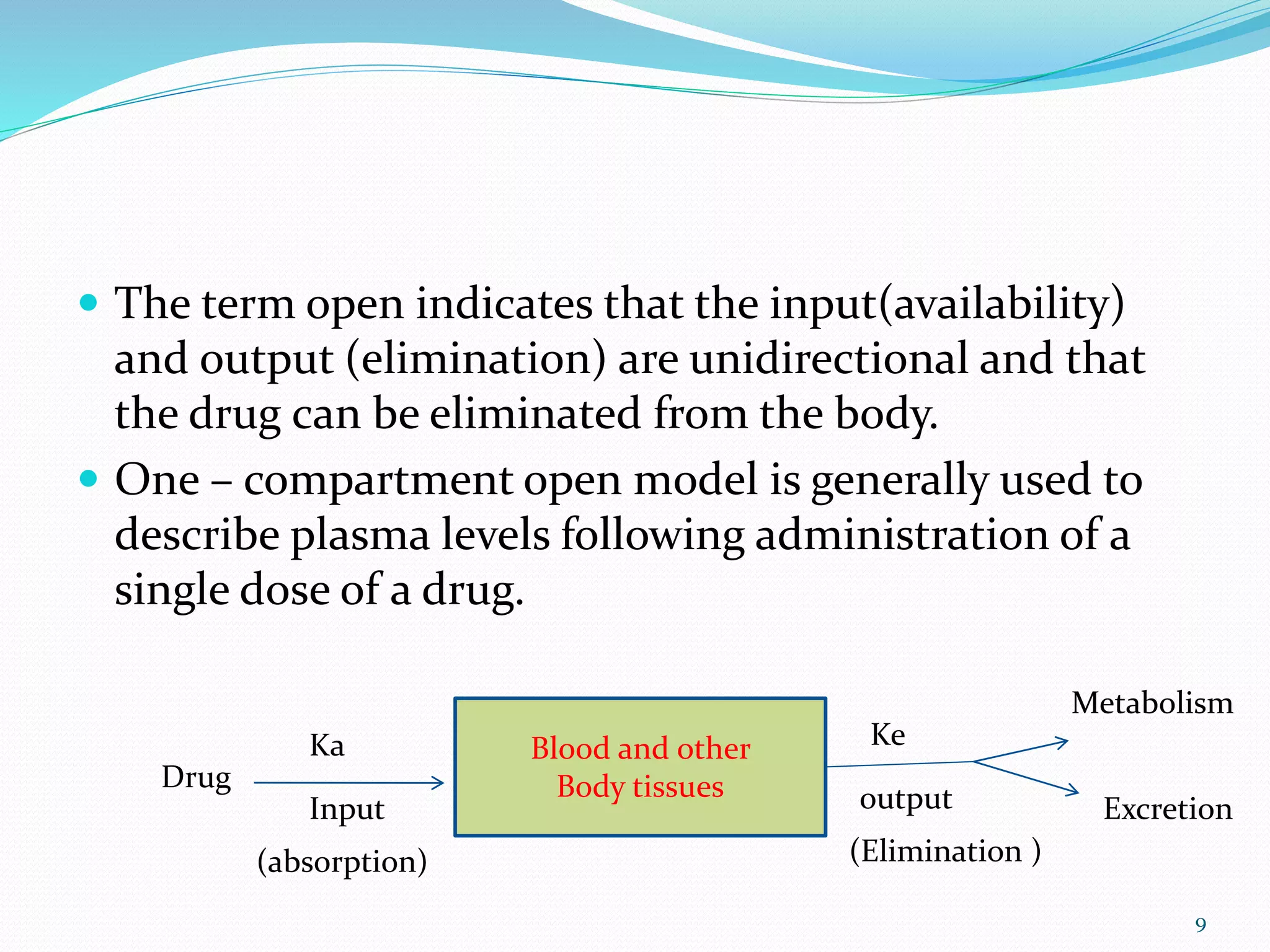 One compartment model intro | PPTX