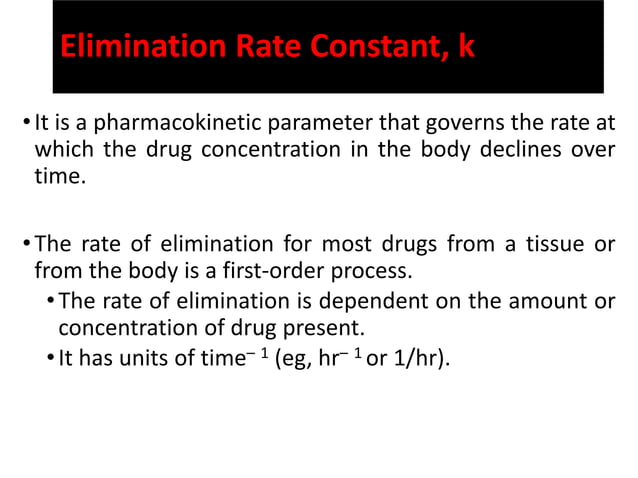 Pharmacokinetics / Biopharmaceutics - One compartment model IV bolus | PDF