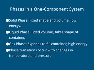 One Component Systems Presentation file. | PPTX