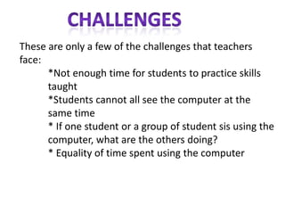 One Computer Classroom | PPTX