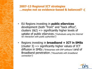 Structural Funds for regional ICT: Reality and future programming ...