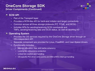 First Look Webcast: OneCore Storage SDK 3.6 Roll-out and Walkthrough | PPTX