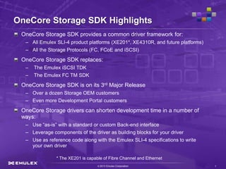 First Look Webcast: OneCore Storage SDK 3.6 Roll-out and Walkthrough | PPTX