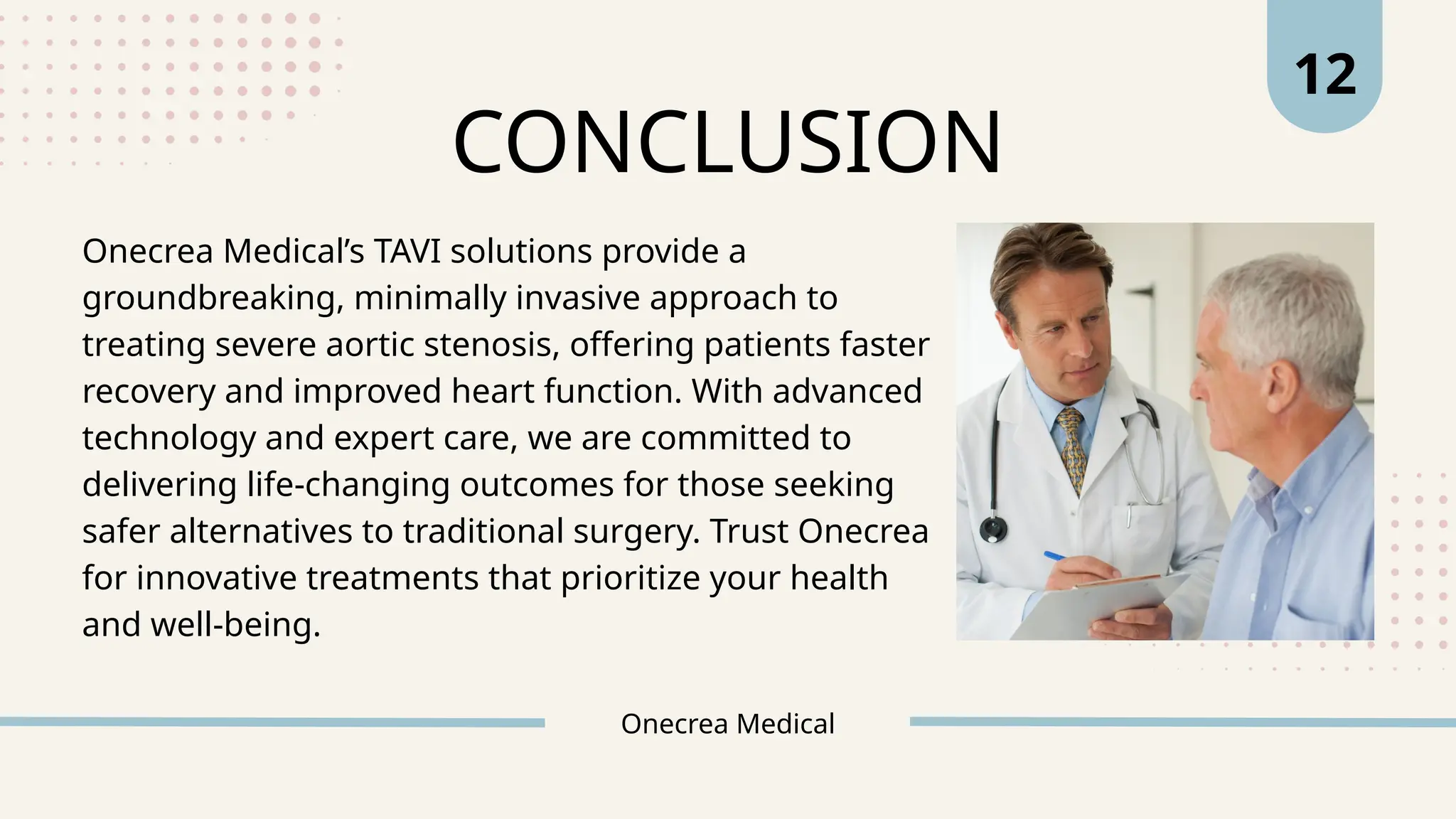 Onecrea Medical TAVI. pptx | PPT