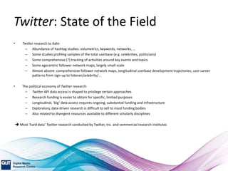 One Day in the Life of a National Twittersphere | PPT