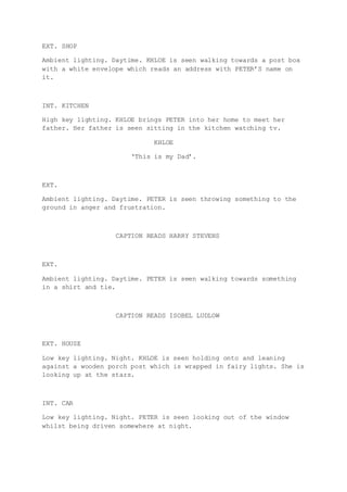 One day is forever script | DOCX