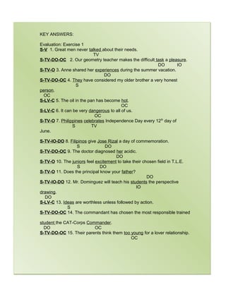 One day lesson plan | DOC