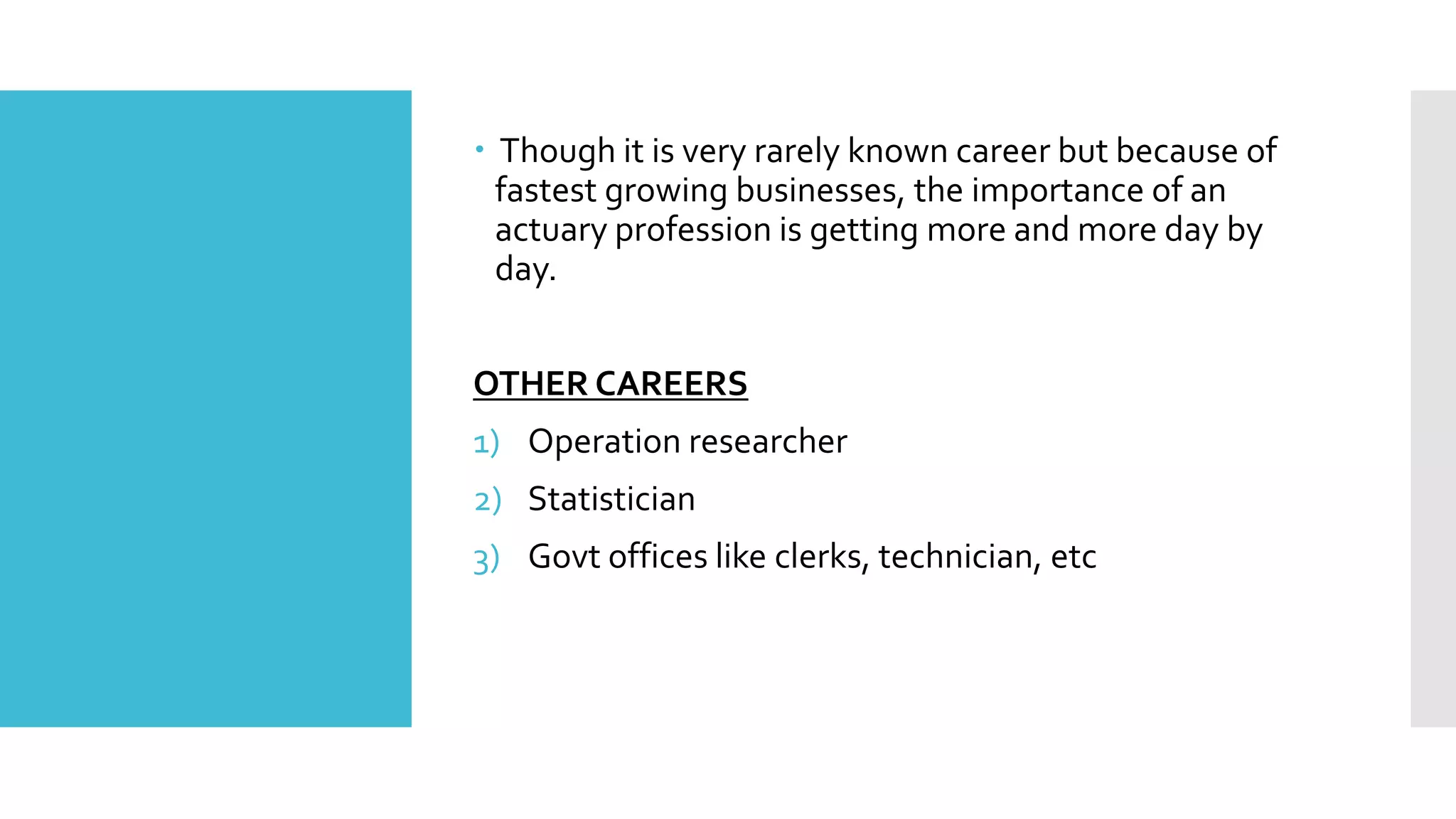 Career opportunities in Mathematics | PPTX