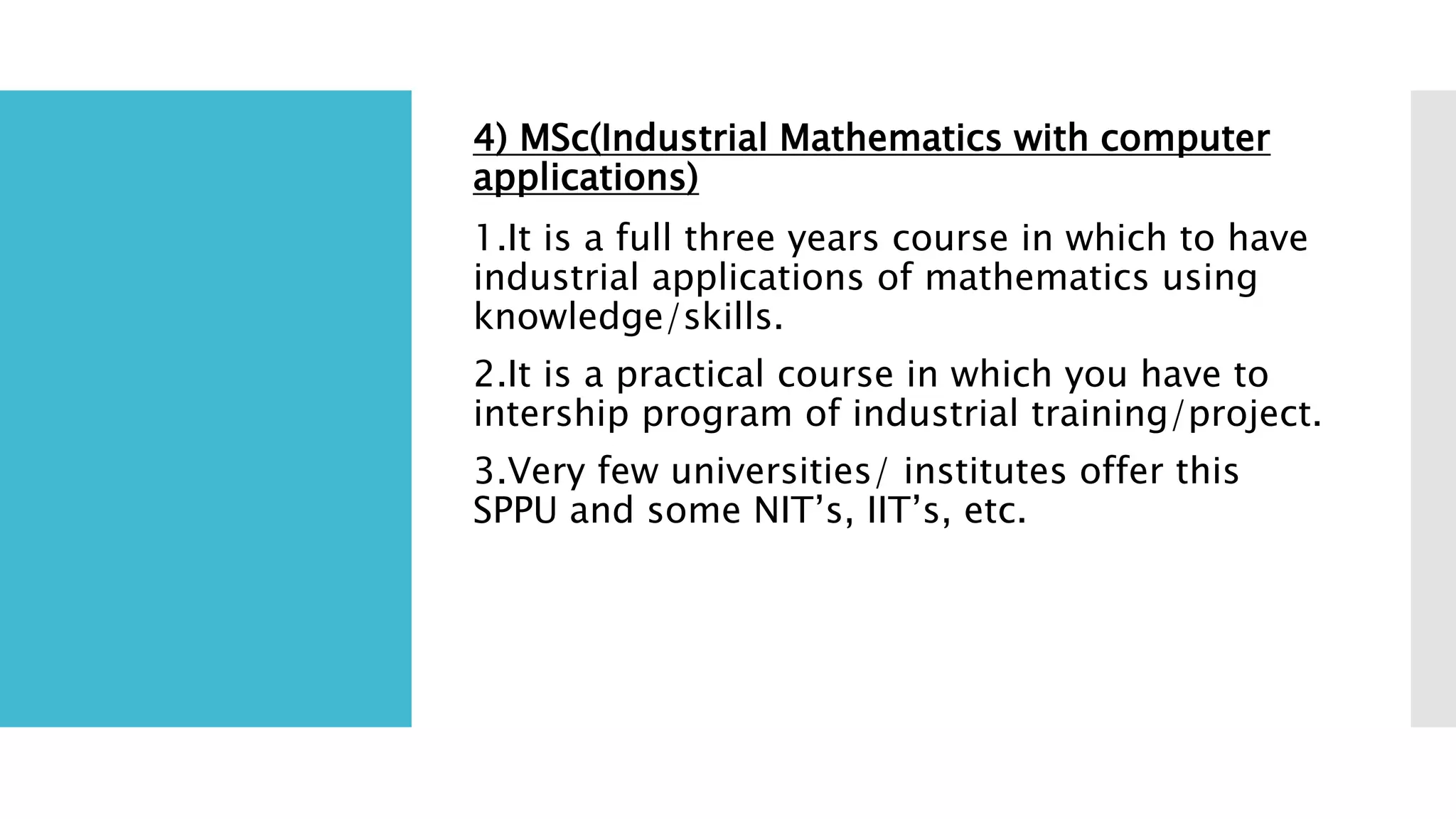 Career opportunities in Mathematics | PPTX