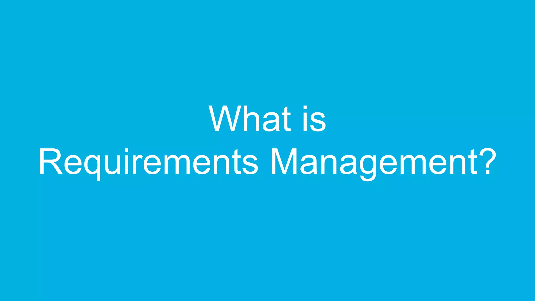 Infographic Slide: What is Requirements Management? | PPTX | Business ...
