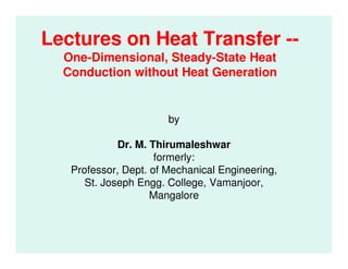 One-dimensional conduction-with_no_heat_generation | PDF