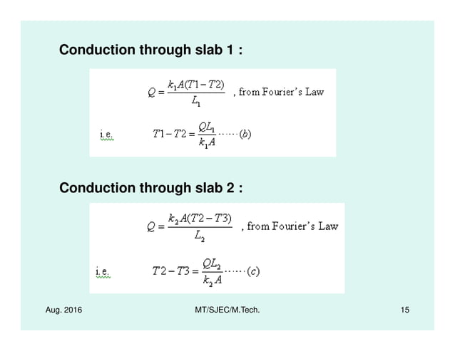 One-dimensional conduction-with_no_heat_generation | PDF | Physics ...