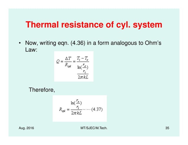 One-dimensional conduction-with_no_heat_generation | PDF | Physics ...