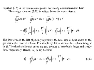 One dimensional flow | PPTX