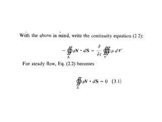 One dimensional flow | PPTX