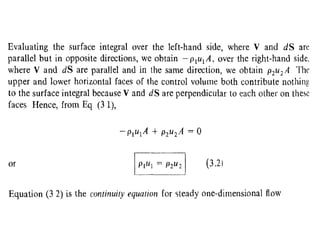 One dimensional flow | PPTX
