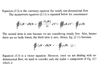 One dimensional flow | PPTX