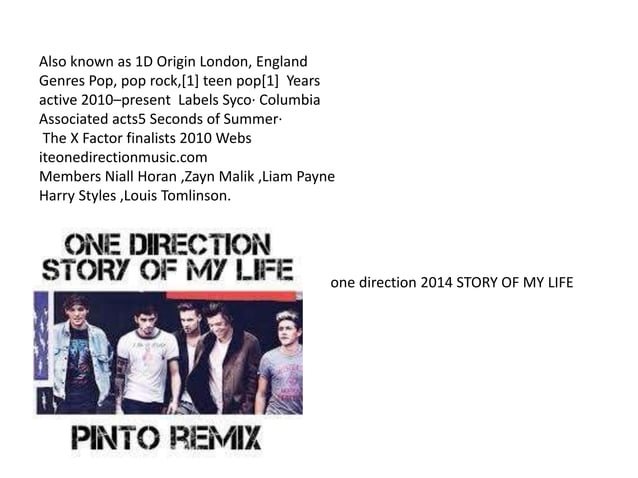 One direction | PPT