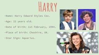 One Direction Names And Pictures And Ages