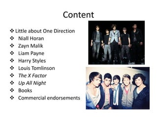 One Direction Names And Pictures Of Them