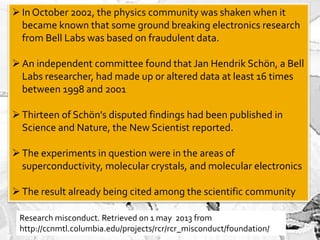 Ethics in scientific research- Honesty | PPT