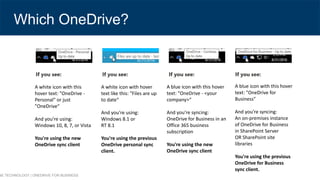 OneDrive for Business - NextGen Client | PPTX