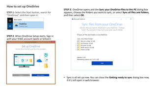 One drive for end users | PPTX