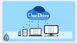 برنامج One Drive لحفظ ومشاركة الملفات.pptx