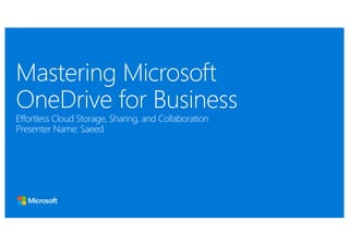 OneDrive Training for Businesses Training.pdf