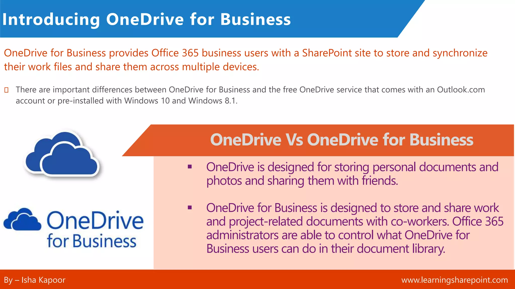 OneDrive For Business - What's new for IT Administrators and End-users ...