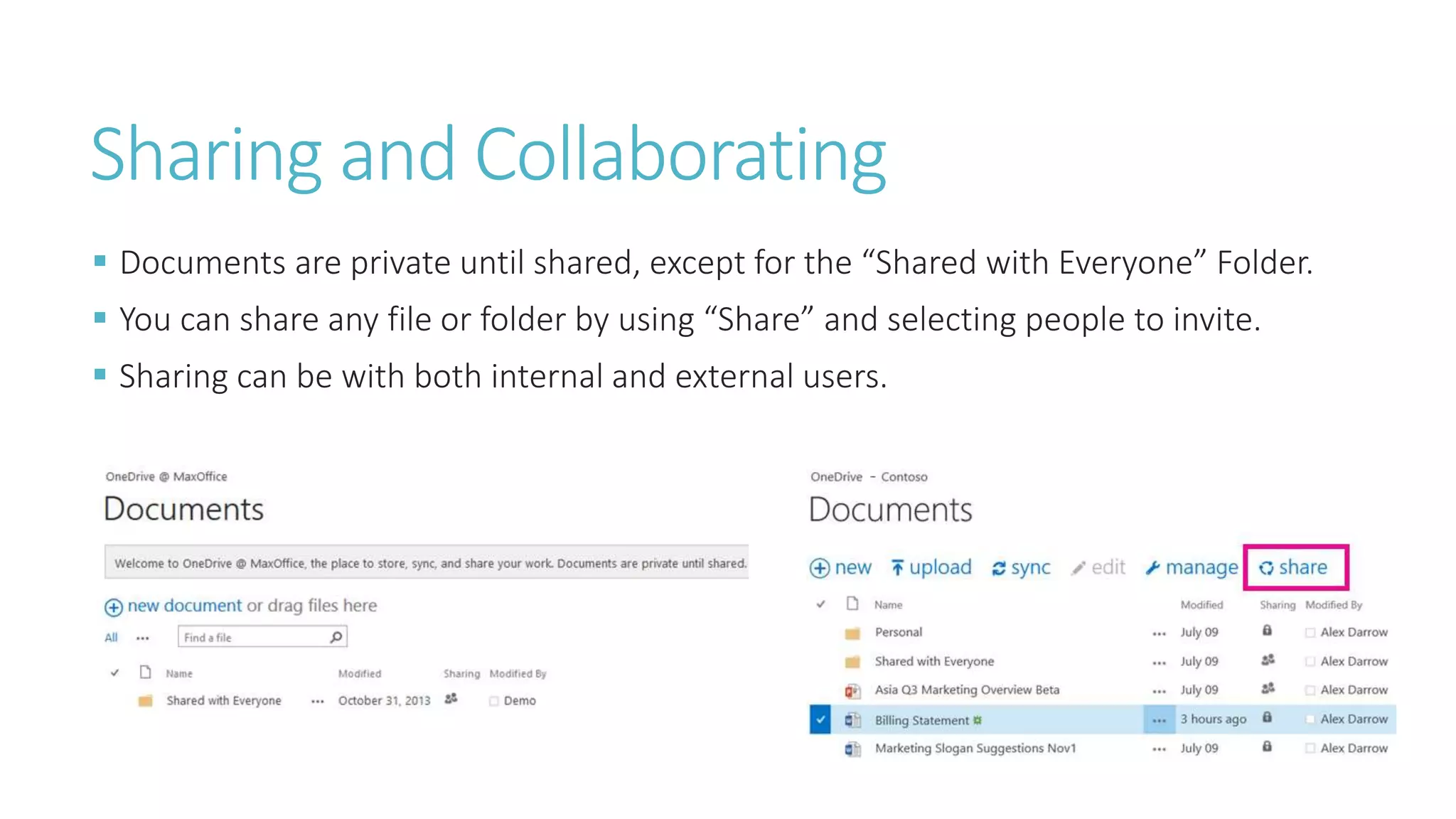 OneDrive for Business Best Practices | PPTX