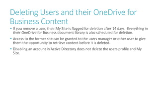 OneDrive for Business Best Practices | PPTX