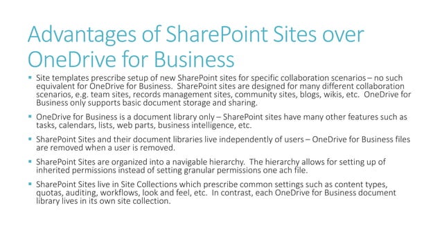 OneDrive for Business Best Practices | PPTX