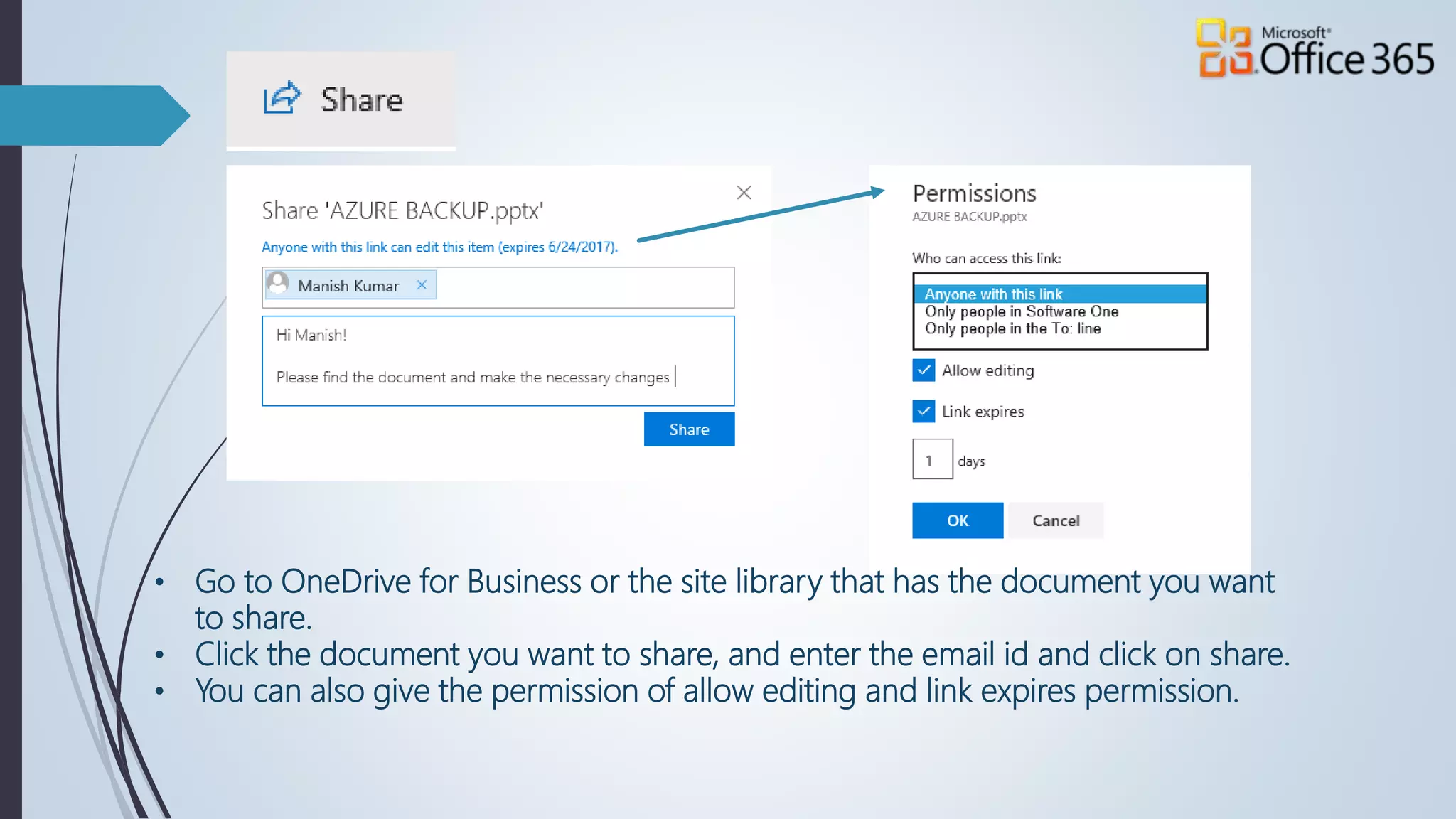 One drive for business training ppt | PPTX