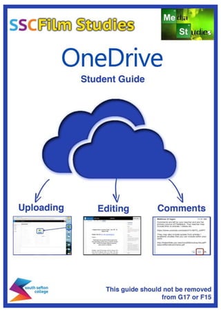 One Drive Guide | DOCX | Internet for Beginners | Internet