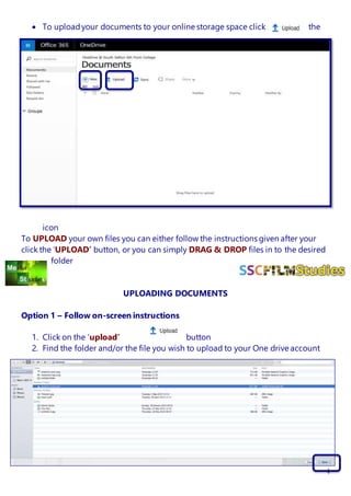 One Drive Guide | DOCX | Internet for Beginners | Internet