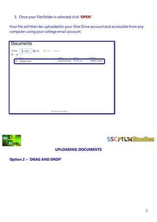 One Drive Guide | DOCX | Internet for Beginners | Internet