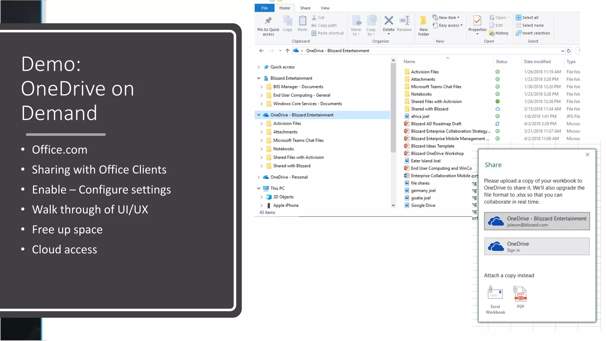 OneDrive on Demand and Beyond | PPTX