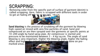 Garment Dry Processes and Operations: A brief view on Operations | PPT